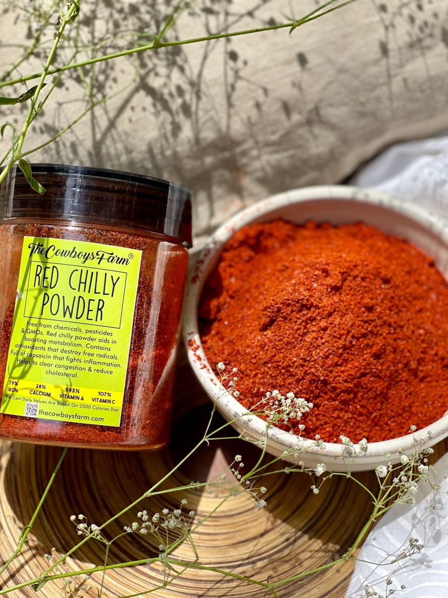 Red Spicy Chili Powder (250g) – The Cowboys Farm