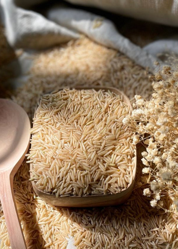 Brown Basmati Rice 1 kg – The Cowboys Farm