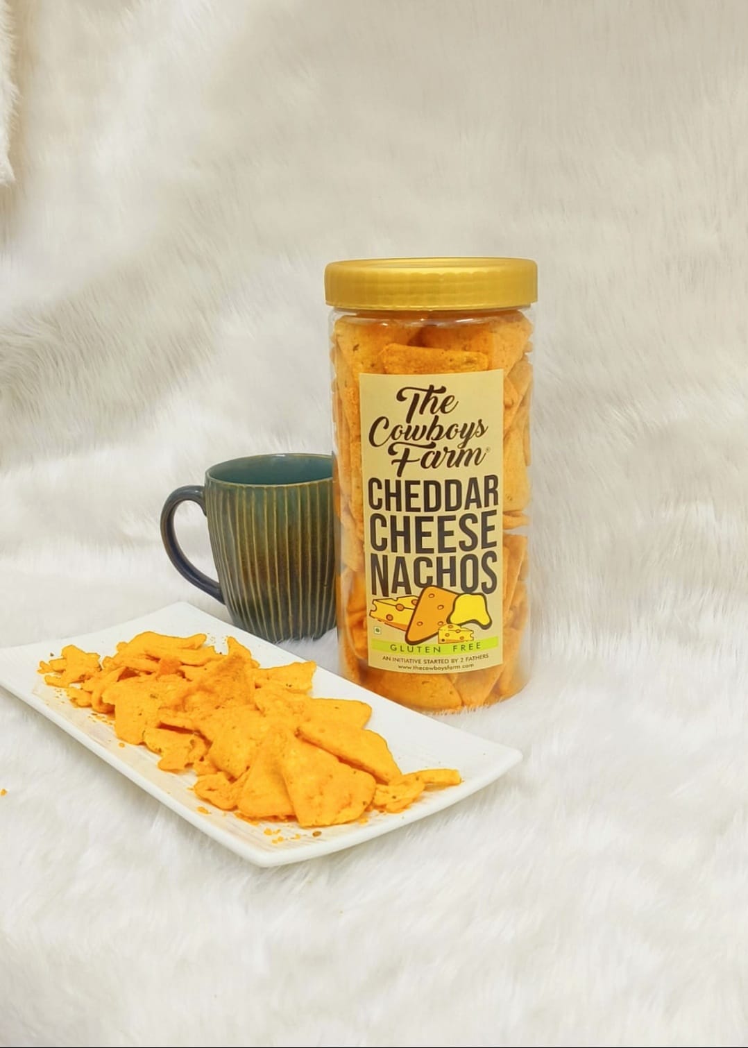 Cheddar Cheese Nachos – The Cowboys Farm