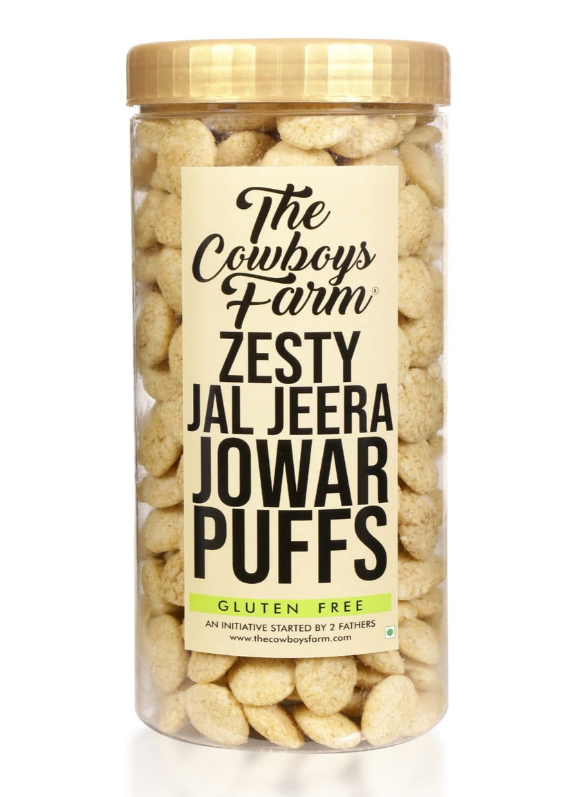 Zesty Jal Jeera Jowar Puffs – The Cowboys Farm